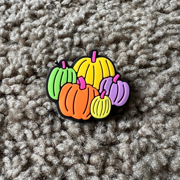 CROCS | Accessories | 3 Neon Pumpkins Croc Charm | Poshmark